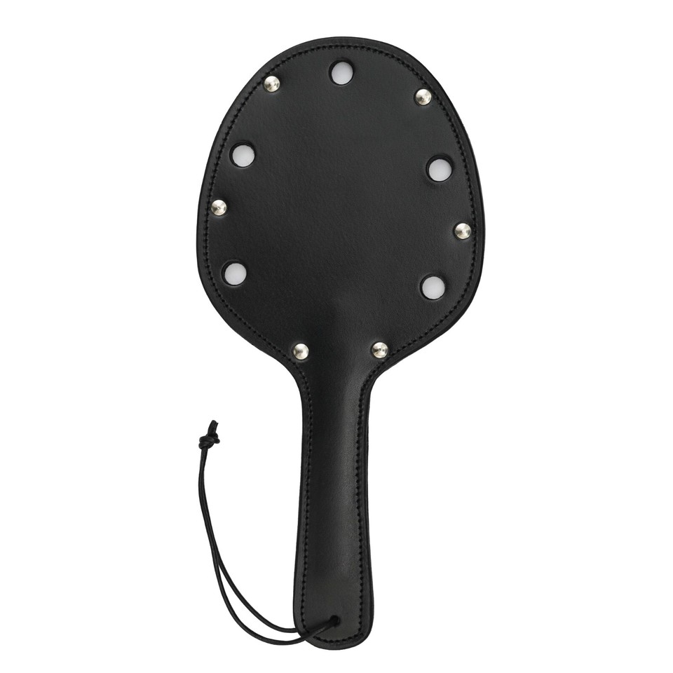 Real Handmade Leather Spanking Paddle BDSM Leather Slapper Slave Toys ...