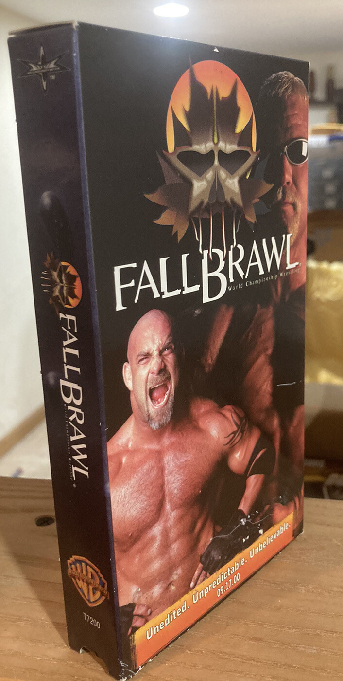 WCW Fall Brawl 2000 VHS WWE WWF ECW GOLDBERG NWO STING | eBay