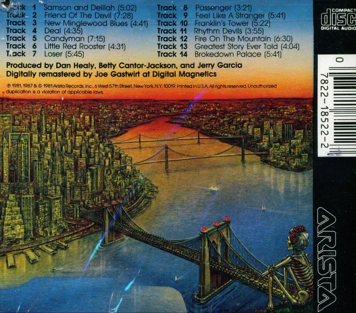 Grateful Dead Album Covers Dead Set