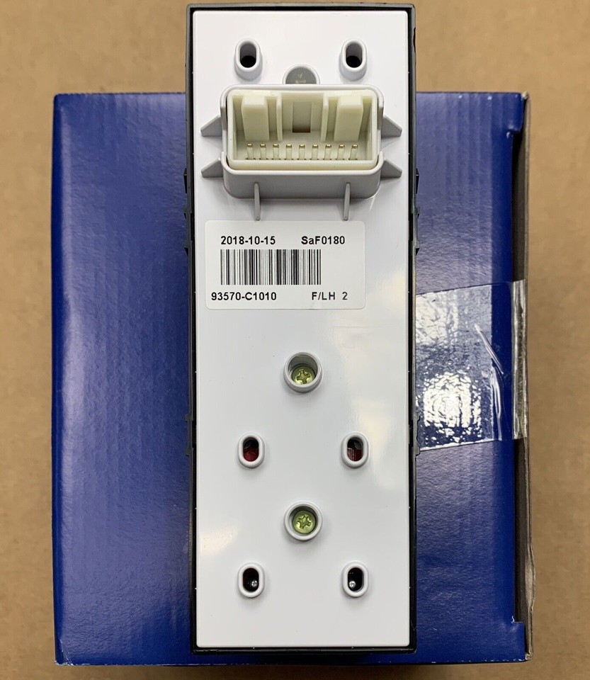Sonata 2015 to 2019 Driver Door Power Window Switch Original Hyundai ...