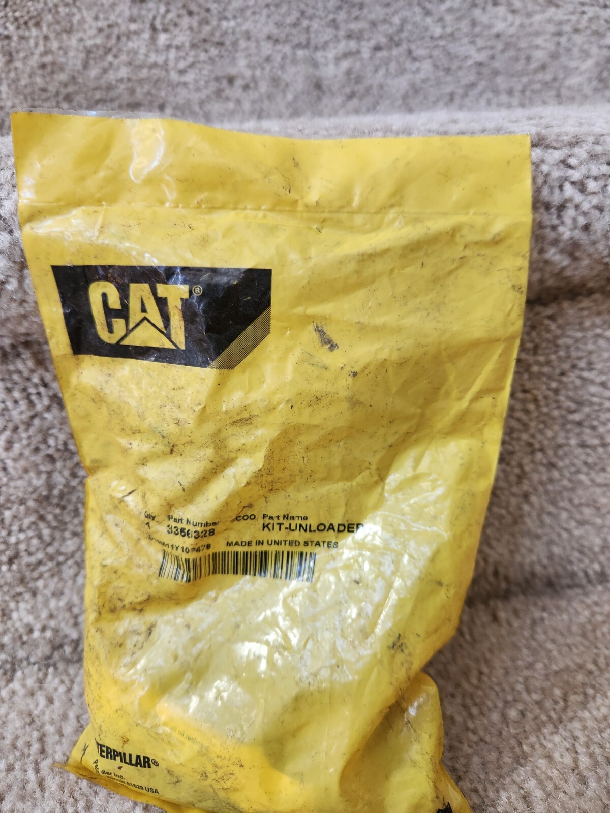 OEM Genuine CAT Caterpillar 335-6328 3356328 Unloader Kit USA for sale ...