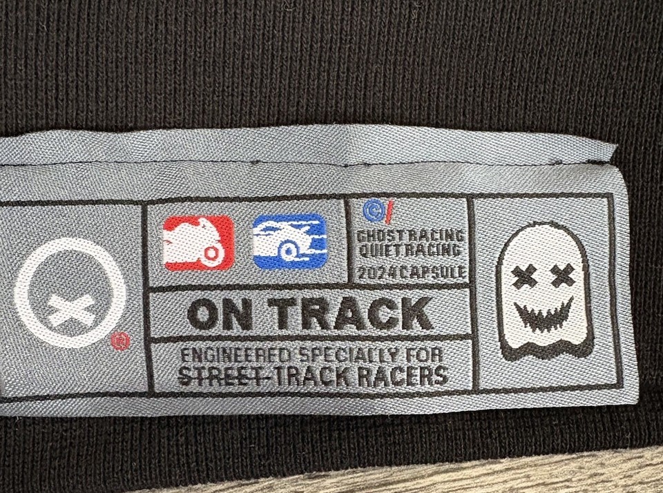 Quiet Club Racing Don’t Get Caught Black Hoodie S Ghost X Quiet ...