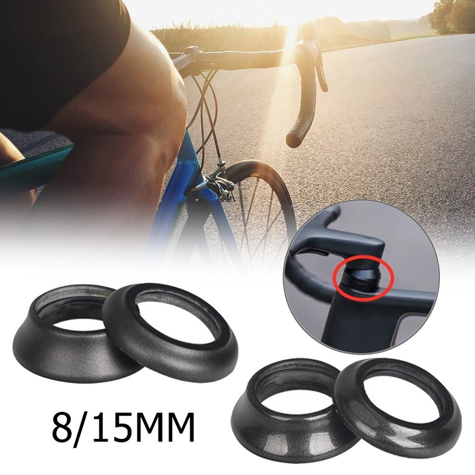 1-1/8 Carbon Fiber Bicycles Headset Spacer Cycling Steerer Tube Conical ...