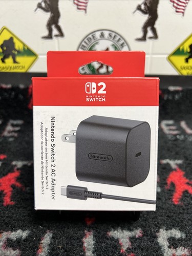 Nintendo Switch 2 AC Adapter Replacement Power Adapter Black | eBay