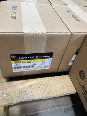 1-GE SGHA36AT0400 3P 400A SGHA CIRCUIT BREAKER (NEW IN BOX) | eBay