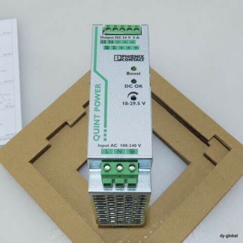 Original PHOENIX CONTACT 2866750 Power Supply Unit - QUINT-PS/ 1AC/24DC ...