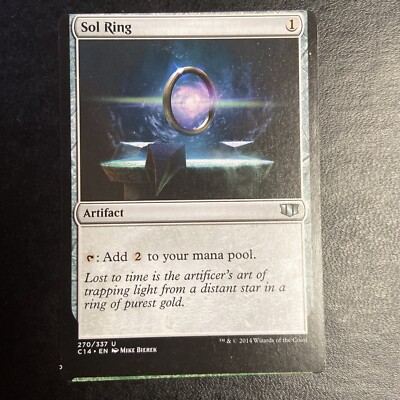 Sol Ring MTG Misprint Commander Miscut | eBay