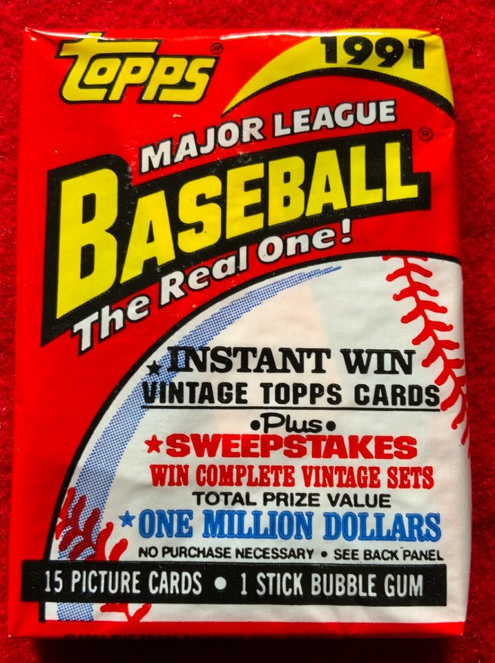 1982 1983 1984 1985 1986 1989 1991 1992 TOPPS BASEBALL CARD WAX ...