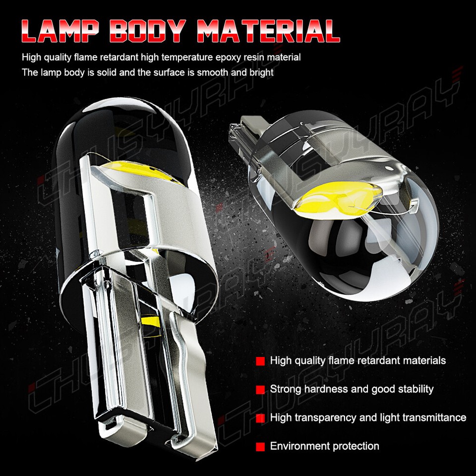 For Honda Civic MK8 2005-2011 T10 Car 501 Bulb LED Side Light Bulbs ...