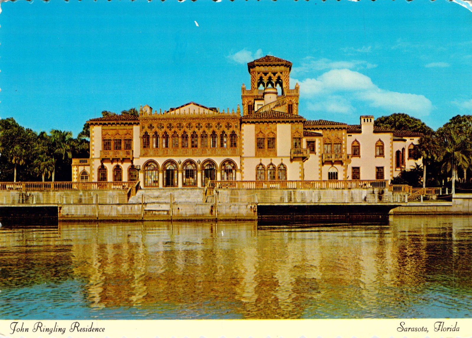 John Ringling Residence- Ringling Museums- Sarasota Florida- VTG ...