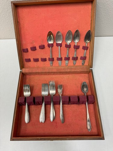 Vintage National Silver Company Flatware, Partial Set, Princess Royal ...
