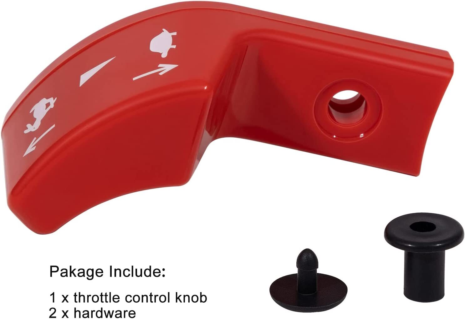 For John Deere 415/425/445/455 Throttle Control Knob AM128388 with ...