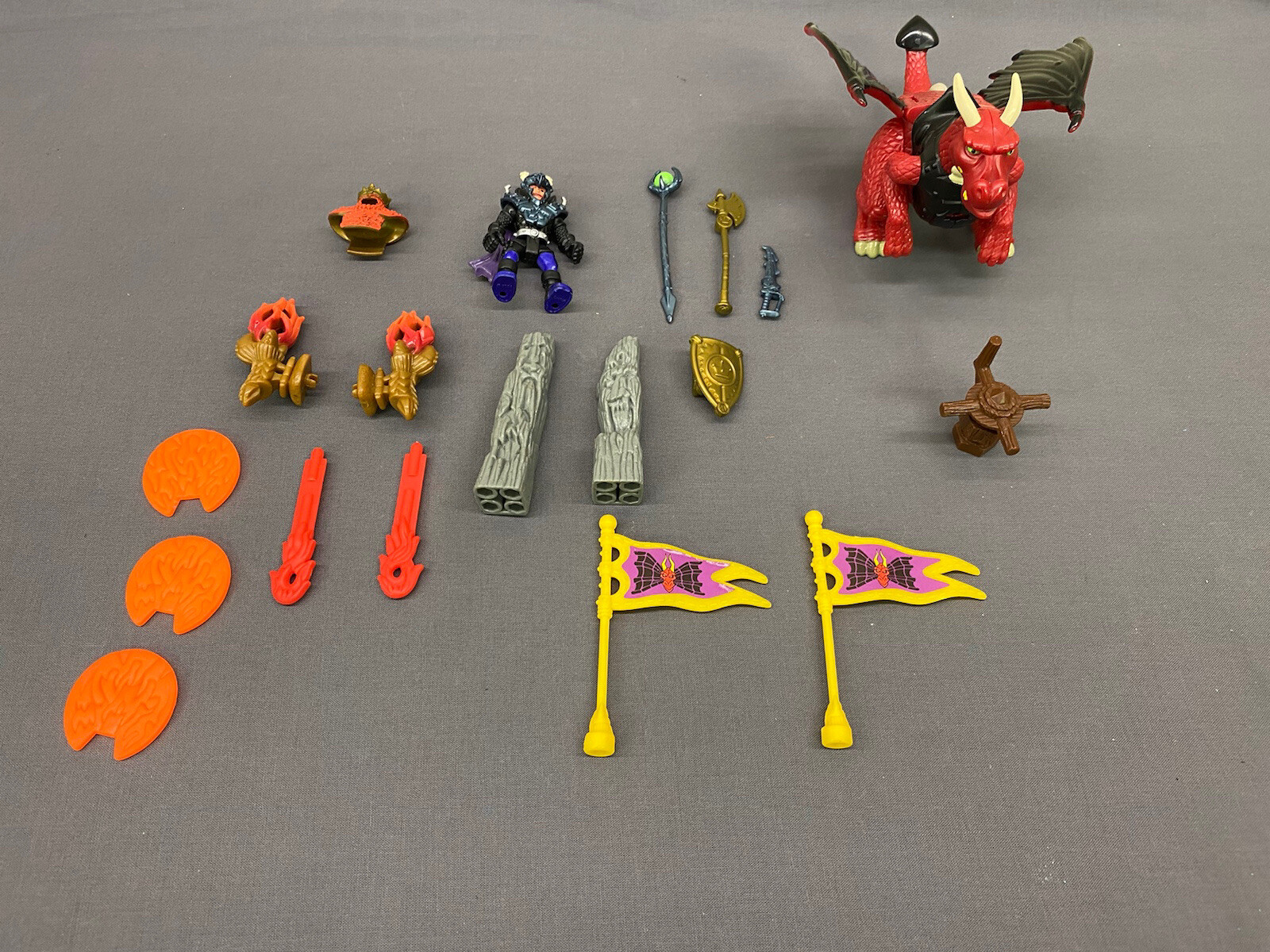 Imaginext Dragomont's Fortress Castle Playset And Accessories ...