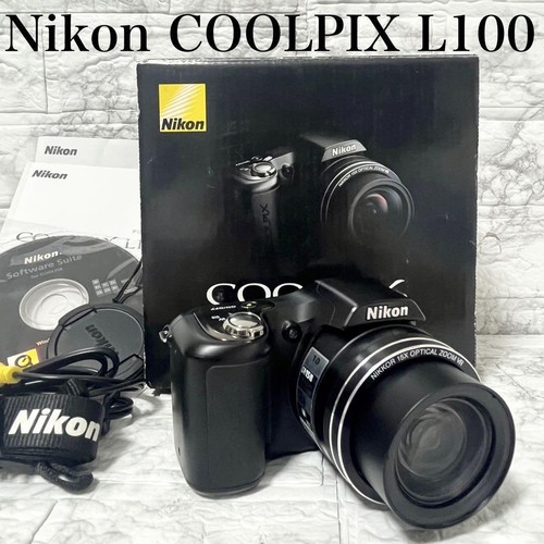 Nikon Coolpix Digital Camera L100 Black | eBay