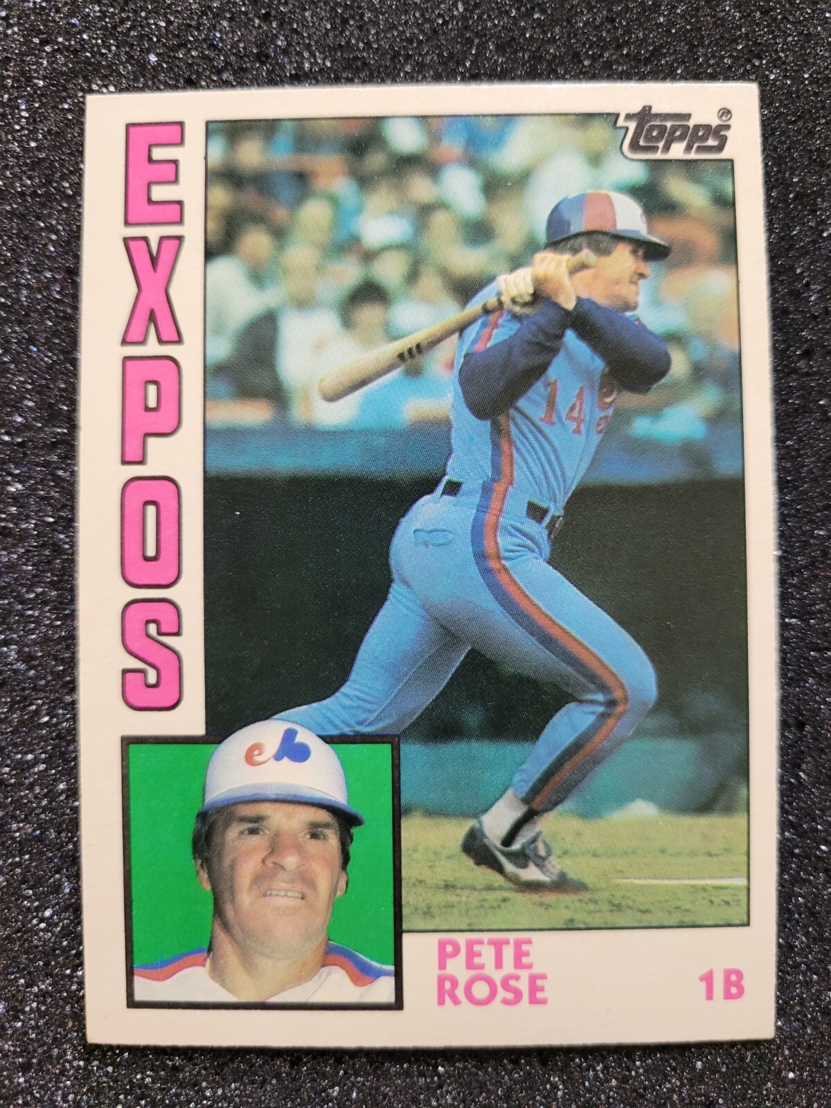 Pete Rose 1984 TOPPS TRADED #103-T MONTREAL EXPOS! | eBay