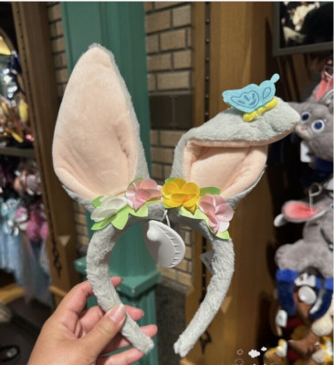 Authentic Shanghai Disney 2023 Thumper Rabbit Ears Flower Headband ...