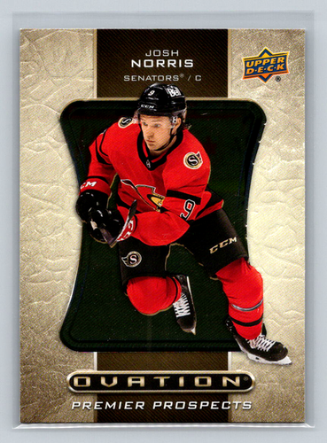 2020-21 Upper Deck ES #0-39 Josh Norris -Ovation-Ottawa Senators | eBay