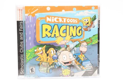 Nickelodeon Nick Toons Racing PC CD Complete CIB Tested Resurfaced Mint ...