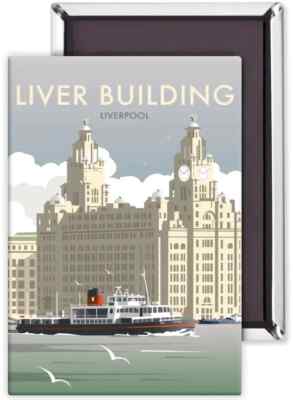 Liverpool - Fegato Costruzione Dal Fiume di Dave Thompson Calamita ...
