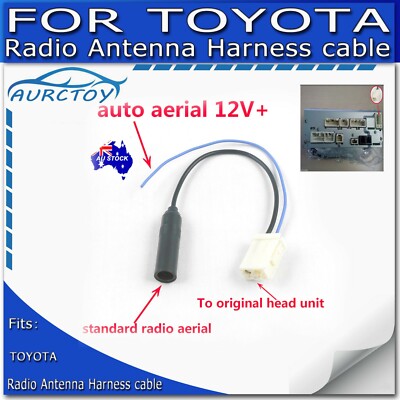 For Toyota Radio Antenna Harness cable GPS Prado Camry Hiace Hilux ...
