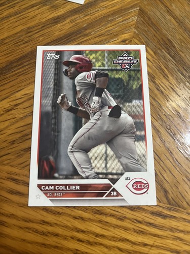 2023 Topps Pro debut CAM COLLIER #PD-198 Baseball ACL REDS | eBay