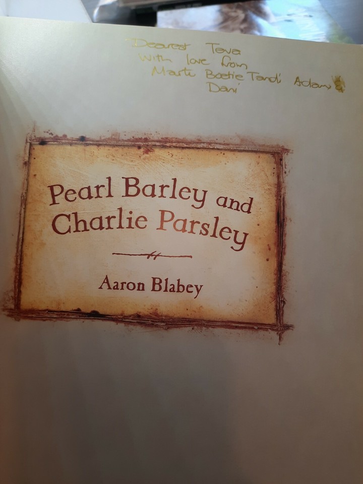 Pearl Barley and Charlie Parsley by Aaron Blabey (English) Paperback ...