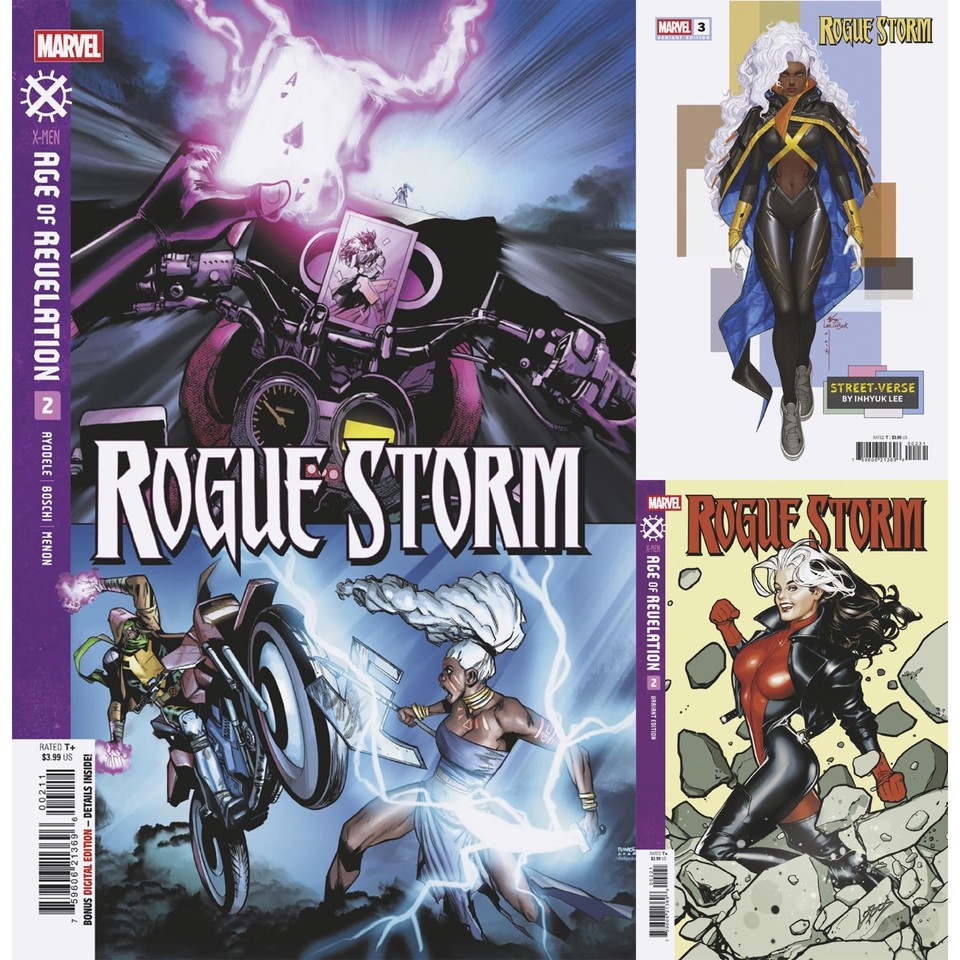 Rogue Storm - X-Men: Age of Revelation (2025) #1 2 3 Marvel Comics ...
