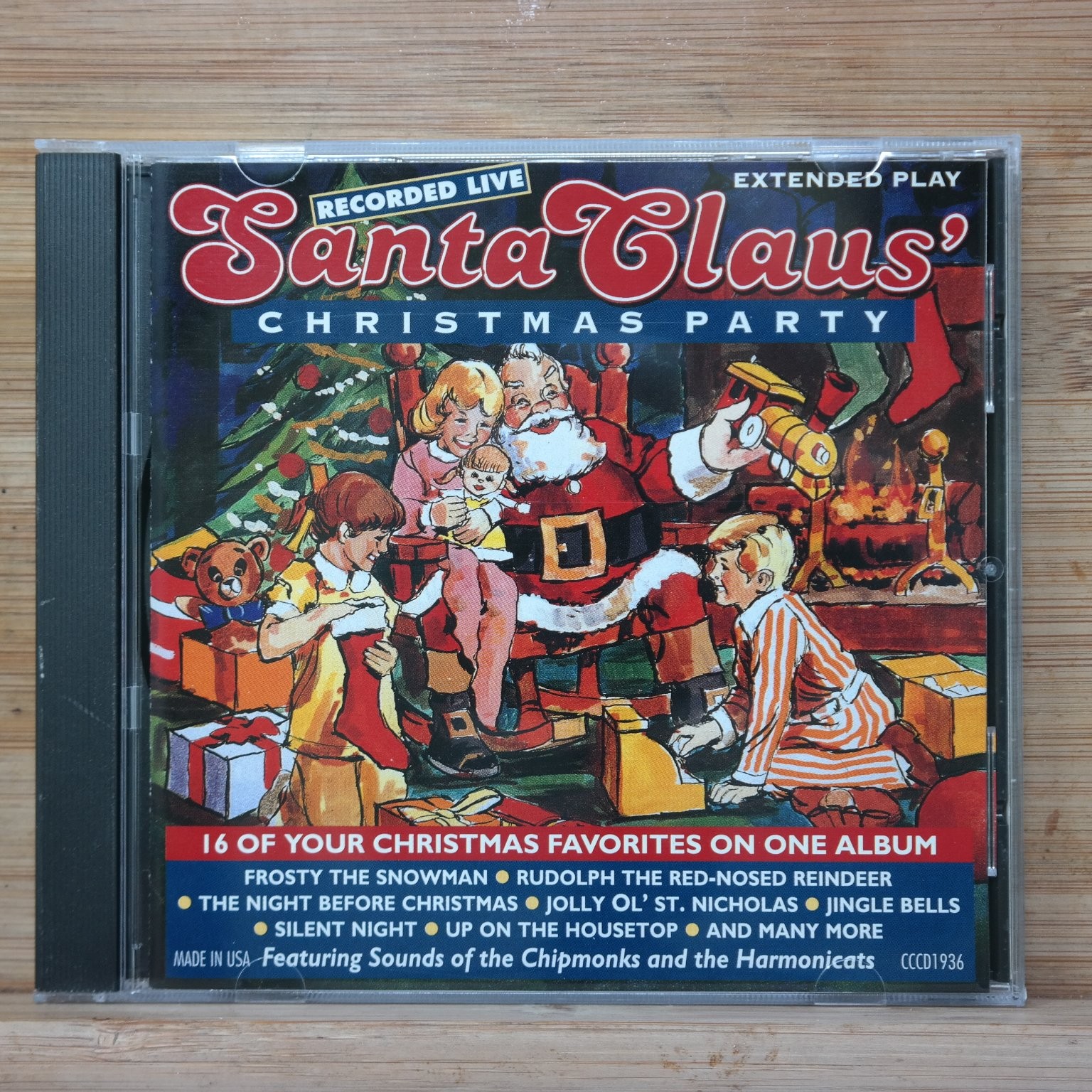 Classic Christmas Santa Claus' Christmas Party CD Extended Play 16 ...