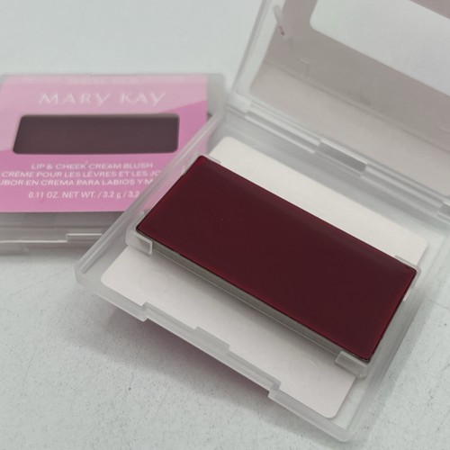 2 Mary Kay Fresh Lip Cheek Cream Blush SPICED BERRY .11 oz FULL SIZE ...