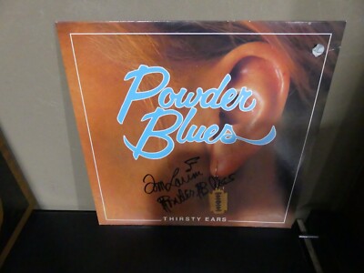 POWDER BLUES ~ Thirsty Ears 12" Vinyl LP 1981 (Signed) | eBay