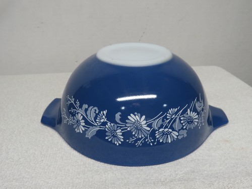 Vintage PYREX Cinderella 442 Blue & White Colonial Mist 1.5L 7 1/2 ...