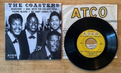 45 7" EP THE COASTERS SEARCHIN' ATCO 4501 | eBay