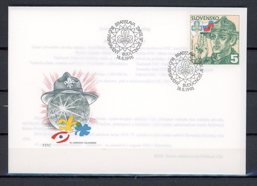 S50537 Slovakia FDC Scout Bratislava 1995 | eBay UK