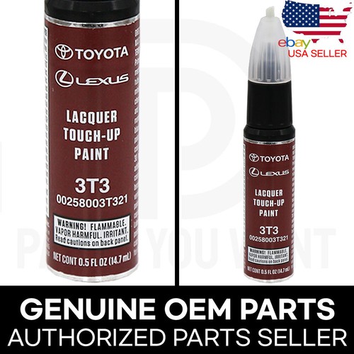 GENUINE Toyota Lexus OEM Touch Up Paint 00258-003T3-21 - Ruby Flare ...