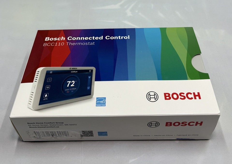 Bosch Large 5-Inch Full-Color Touch Screen Sleek Easy Setup Connected ...