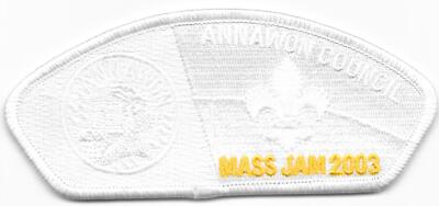 Annawon Council Strip 2003 MASS JAM CSP SAP Boy Scouts of America BSA ...