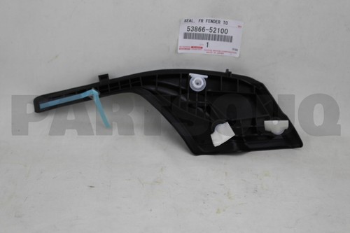 5386652100 Genuine Toyota SEAL, FRONT FENDER TO COWL SIDE, RH 53866 ...