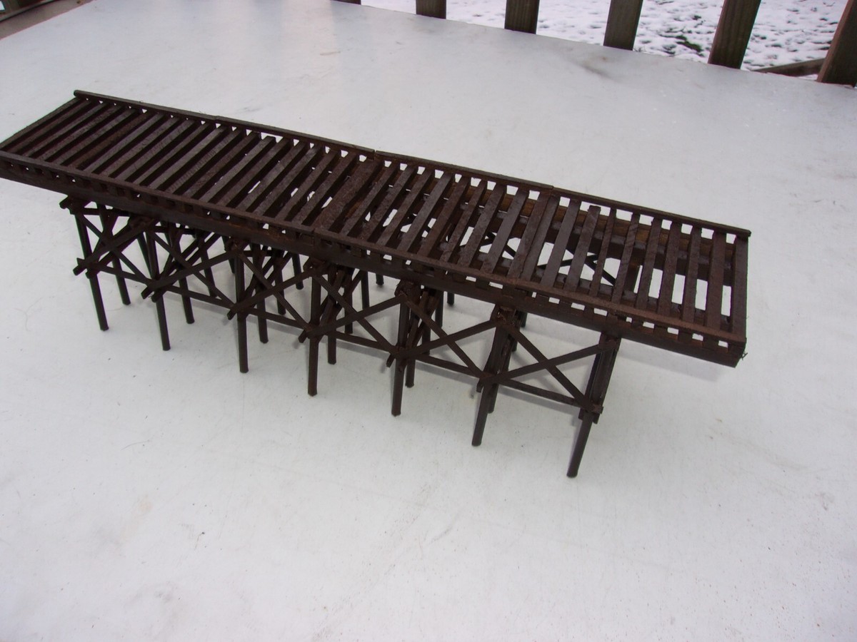 Trestle Timber Deck Open