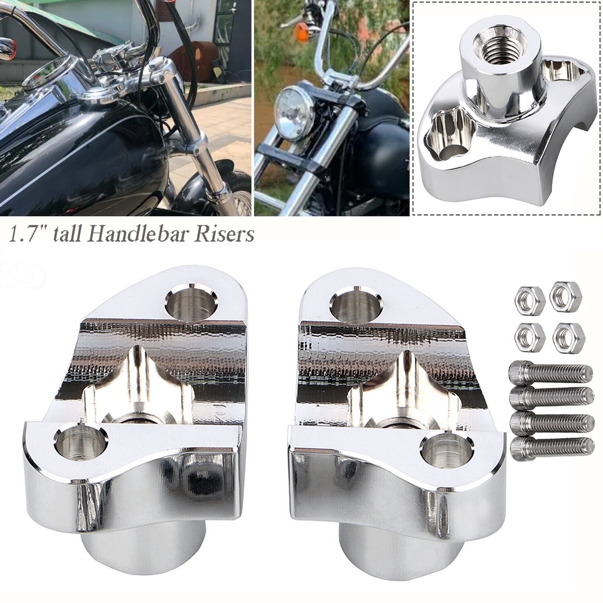 Harley Fatboy Handlebar Risers Harley Softail Breakout 114 FXBRS Fat