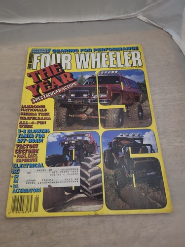 Four Wheeler Magazine January 1987 VTG Print Ads Cars Trucks Off ...