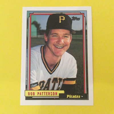1992 Topps #263 Bob Patterson Pittsburgh Pirates | eBay