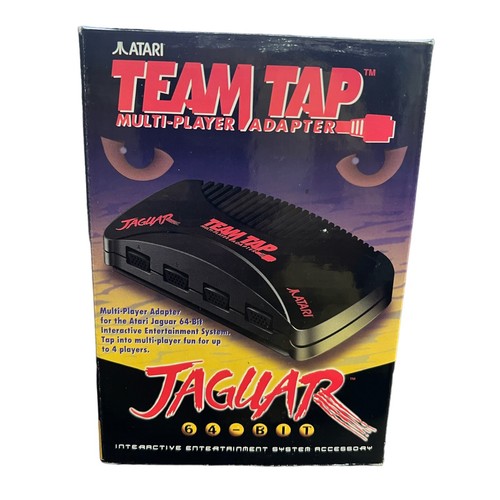 Brand New in Box TEAM TAP Atari Jaguar Multi Player Adapter Retro Video ...