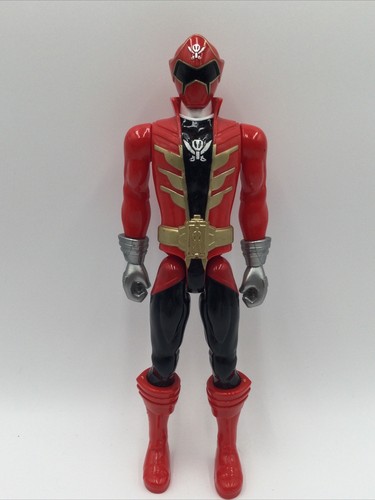 Mighty Morphin Power Rangers Super Megaforce Red Ranger 12 inch 2015 | eBay