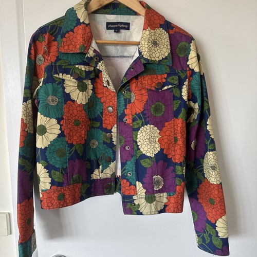 Princess Highway Flower Jacket Size 10 | eBay Australia