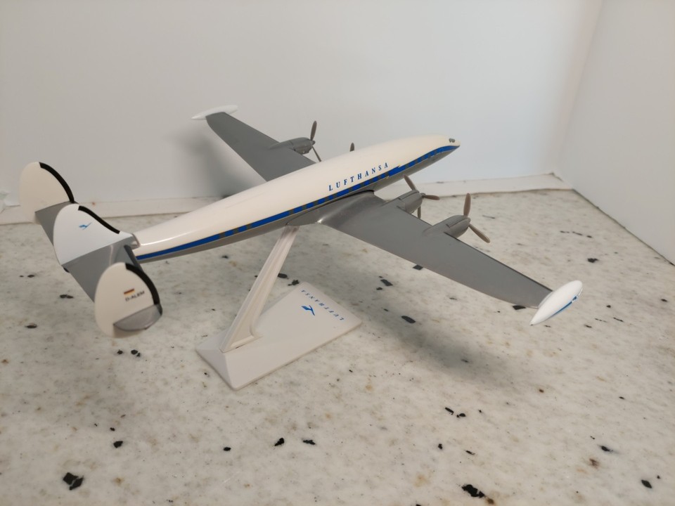 Lockheed # 1049 Super Constellation Desktop Lufthansa Airplane | eBay