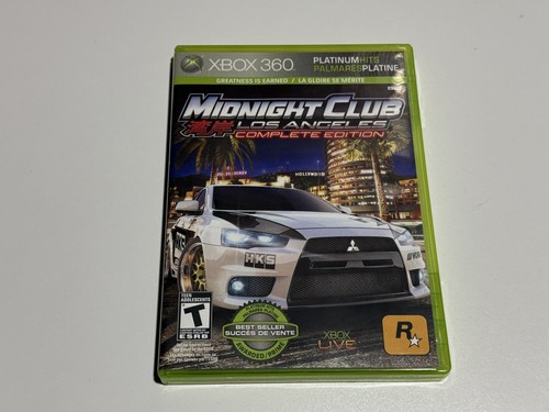 Midnight Club: La Complete Edition Platinum (Microsoft Xbox 360 ...