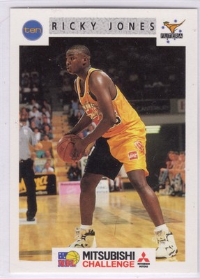 Australian Basketball Card 1993. NBL #87 Townsville Suns Ricky Jones ...