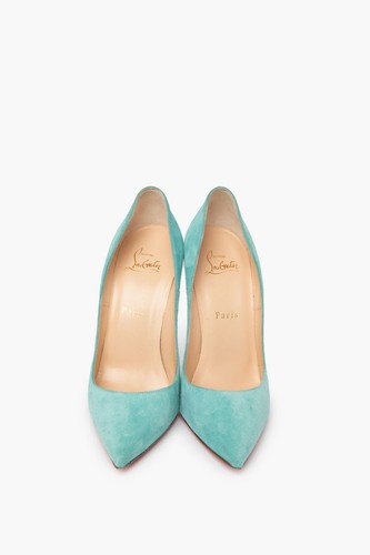 Christian Louboutin So Kate Suede Blue Size 38 | eBay