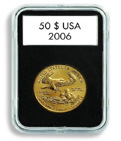 15 Lighthouse Coin Slabs Holders Capsule Quickslab 38mm US Large Dollar ...