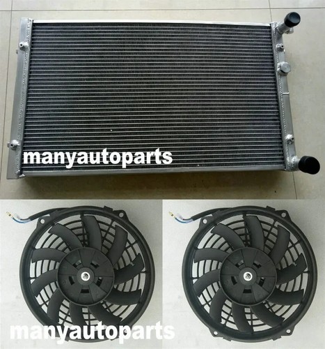 ALLOY RADIATOR &FAN for VW GOLF GTI/BORA MK4 IV,AUDI A3/TT,SEAT LEON ...